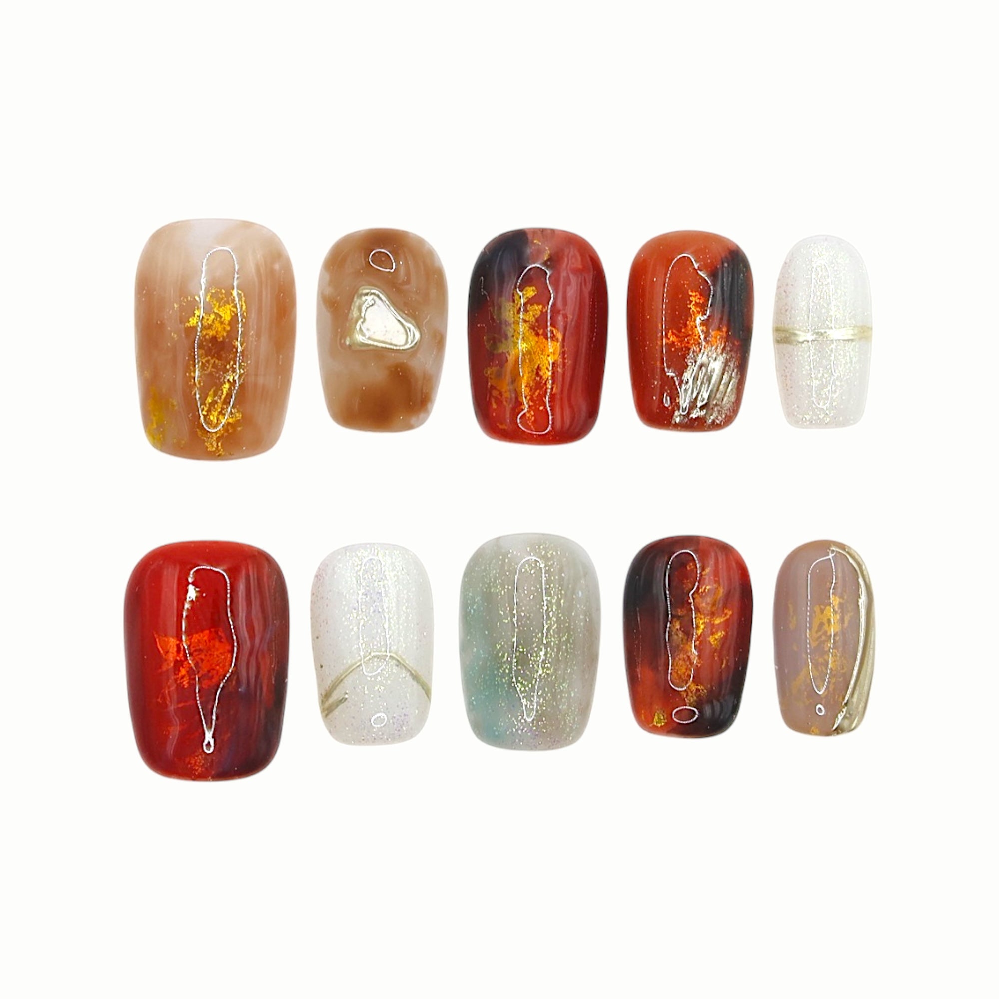 Molten Ember – B Nails